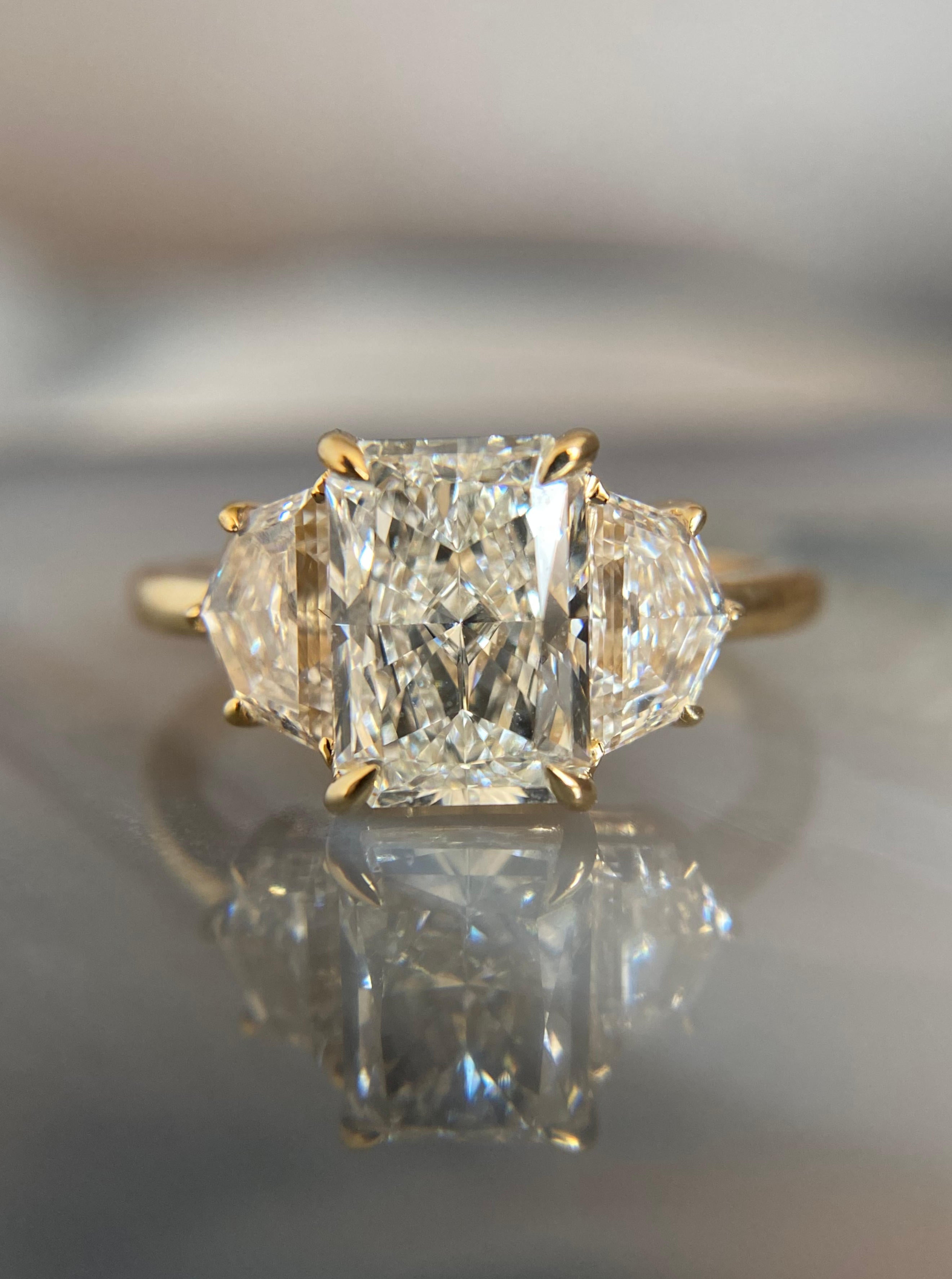 Triple Cadillac Lab Diamond Ring – Bao Bae Jewelry